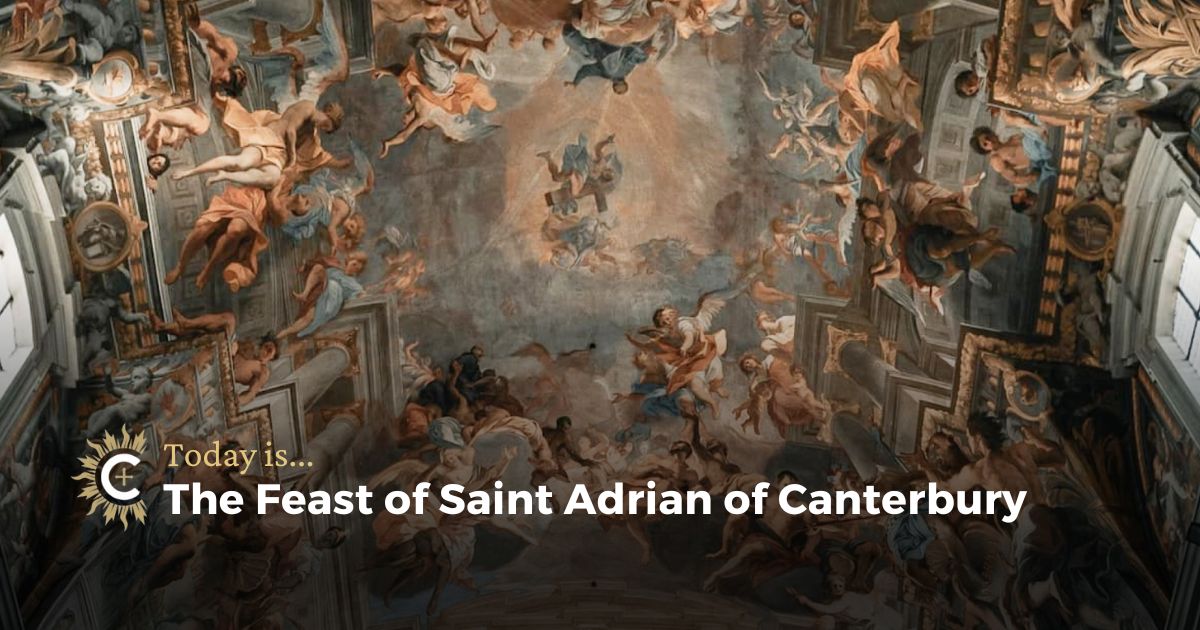 January 9 - The Feast of St. Adrian | Covenant Catholic