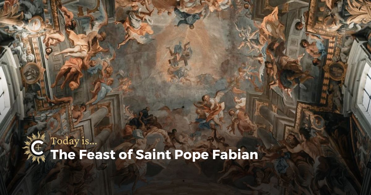 January 20 - The Feast of St. Pope Fabian | Covenant Catholic